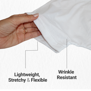 (5 PACK)-Sublimation boxers white 95% polyester 5% spandex soft cotton