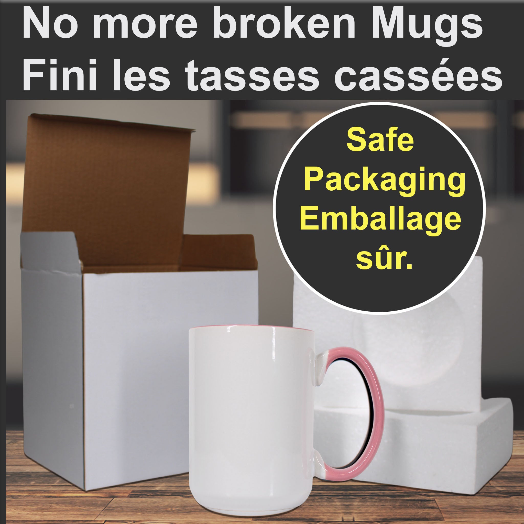 Sublimation 15 oz mugs